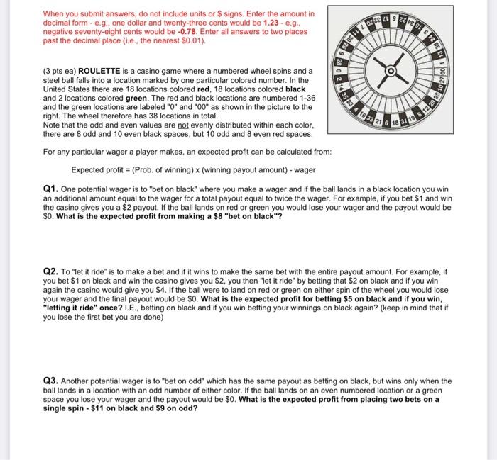 Solved When you submit answers, do not include units or $ | Chegg.com