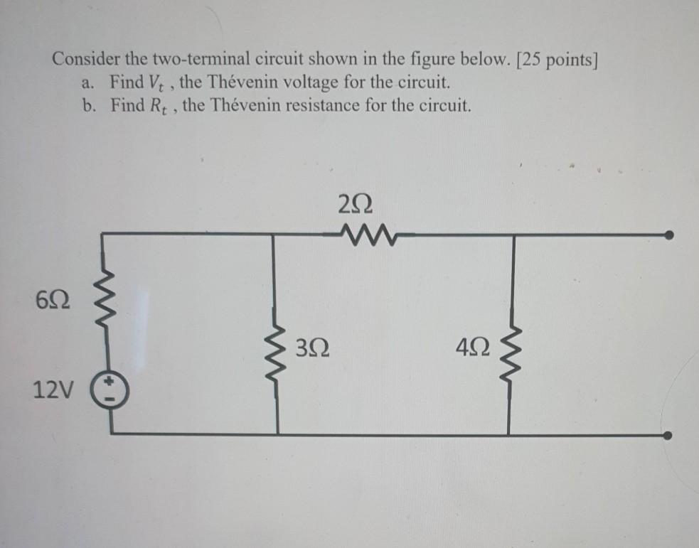 Solved Consider the two-terminal circuit shown in the figure | Chegg.com