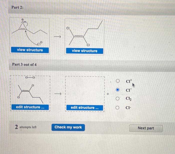 Solved Be sure to answer all parts. Draw a stepwise | Chegg.com