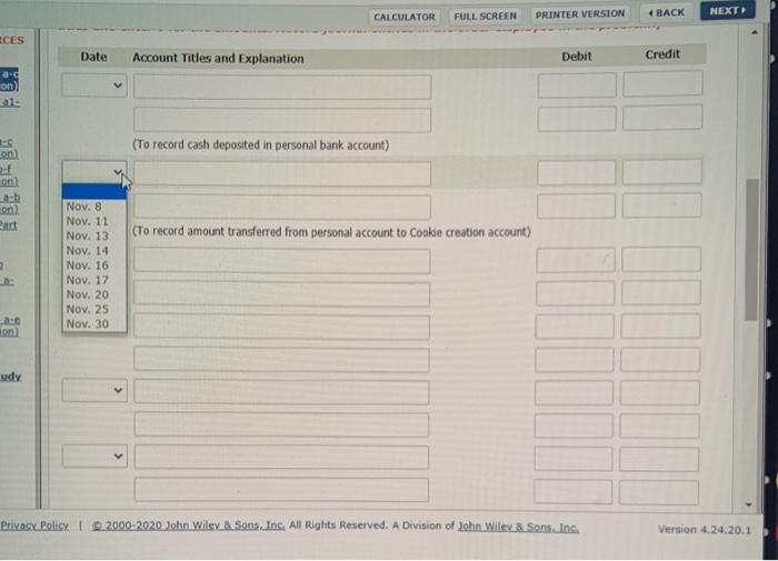 Solved Cookie Creations 02 a-c (Part Level Submission) After | Chegg.com