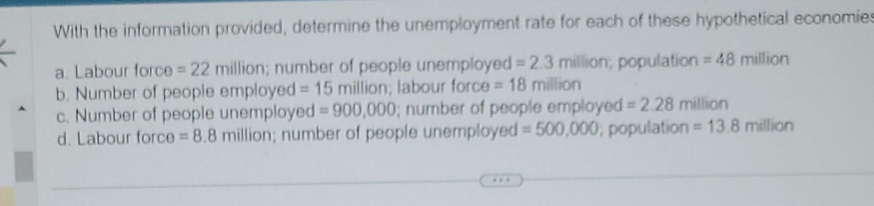 Solved With the information provided, determine the | Chegg.com