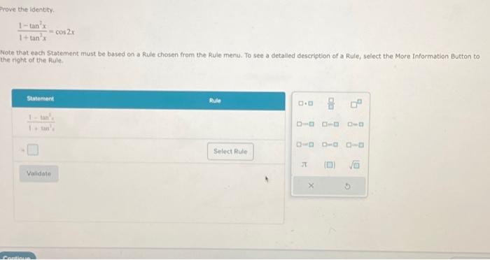 Solved select rule-algebra, reciprocal, quotient, | Chegg.com
