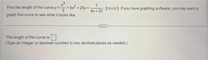 Solved a. Set up an integral for the length of the curve. b. | Chegg.com