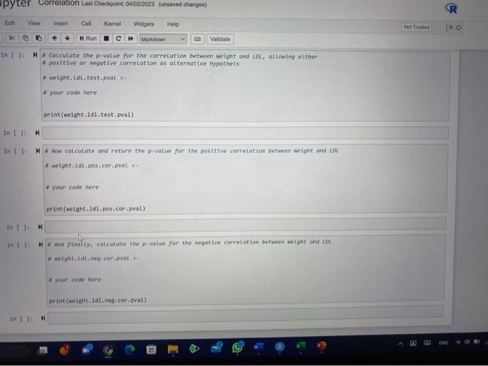 Solved require(test that, quietly = TRuE) f Load dataset 2 | Chegg.com