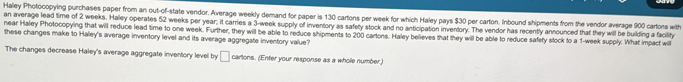 Solved Haley Photocopying purchases paper from an | Chegg.com