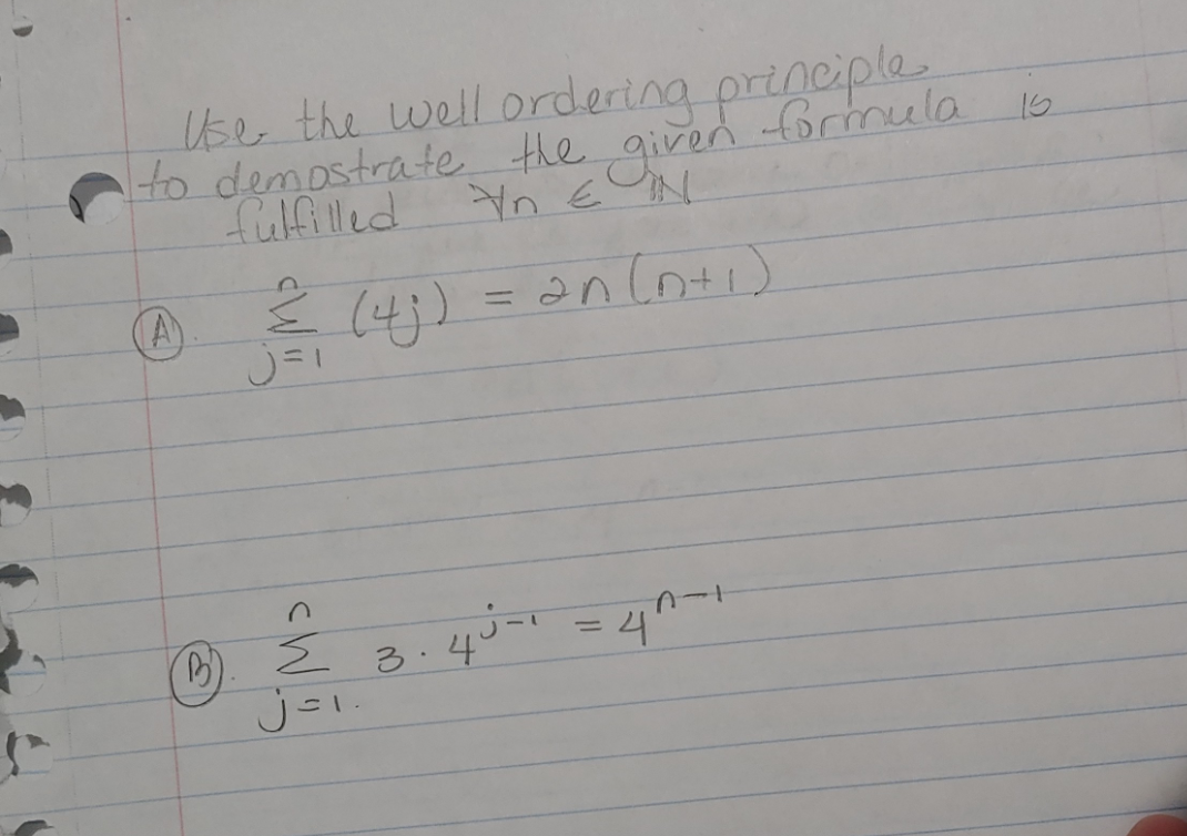 Solved Well Ordering Principle. Proofs. Theory of Number. | Chegg.com