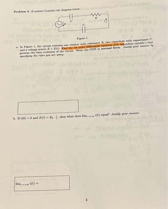 Solved Problem 3. ( 8 points) Consider the dingram below. | Chegg.com