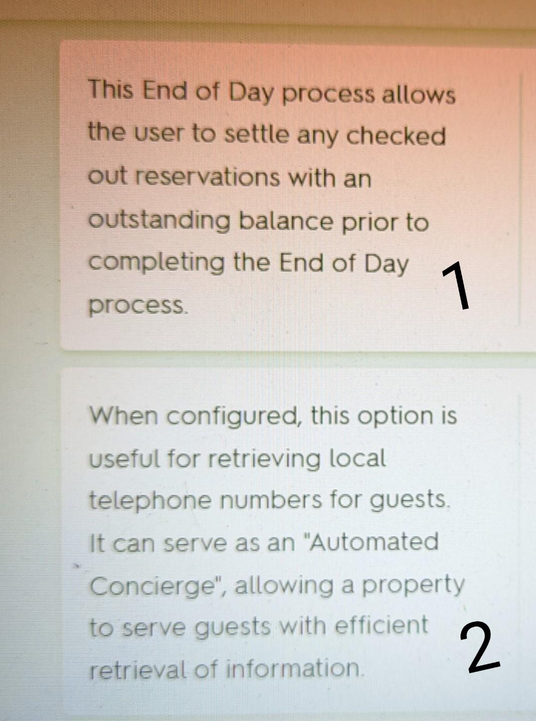 Solved This End of Day process allows the user to settle any | Chegg.com