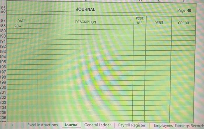 Excel Instructions CAUTION: Read Appendix A for | Chegg.com
