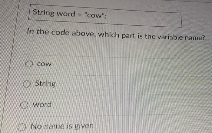Solved Which data type holds the smallest integer? boolean | Chegg.com