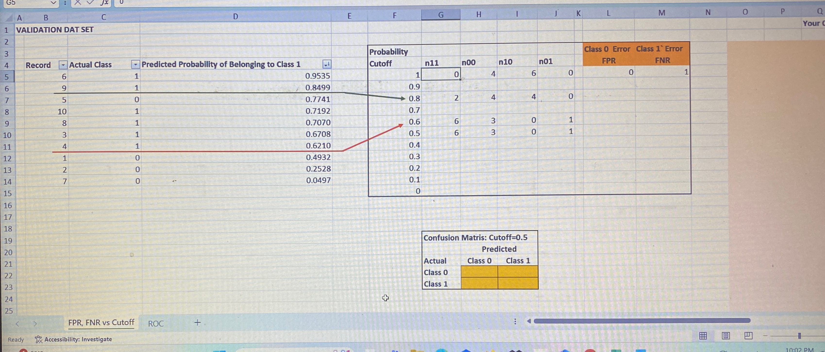 Solved I need help calculating n11, ﻿n00, ﻿n10, ﻿and n01 | Chegg.com