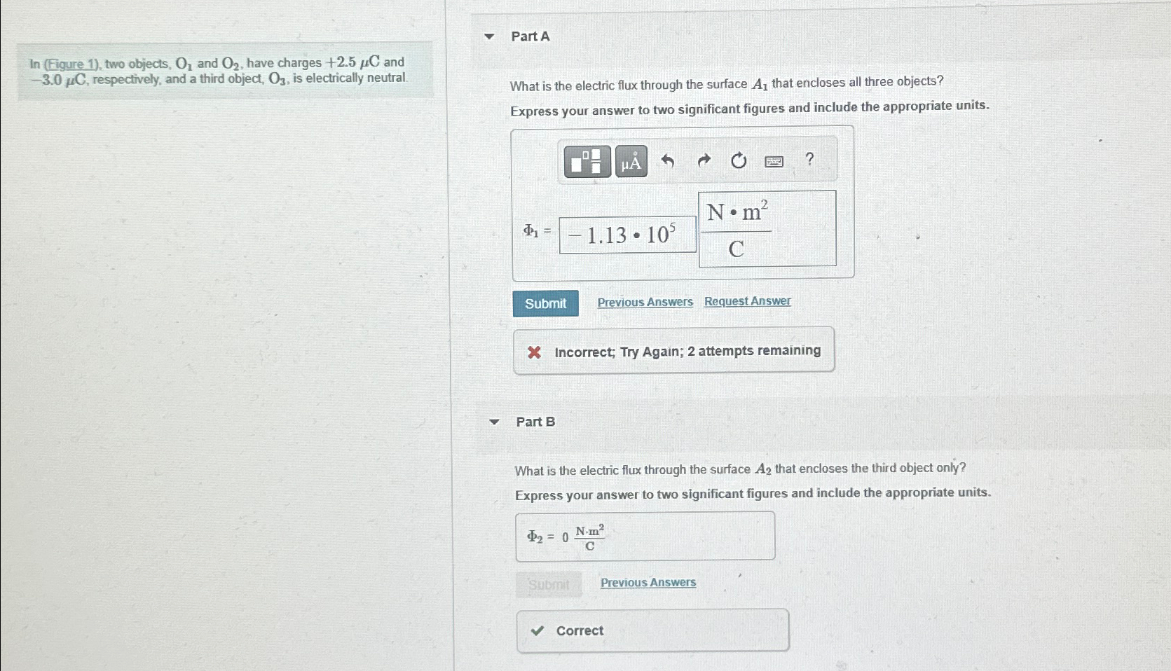 Solved In (Figure 1), ﻿two objects, O1 ﻿and O2, ﻿have | Chegg.com