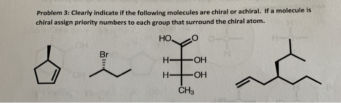 Solved Problem 3: Clearly indicate if the following | Chegg.com