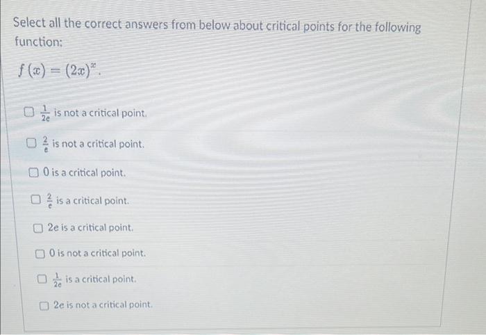 Solved Select all the correct answers from below about | Chegg.com