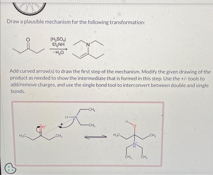 Solved Draw a plausible mechanism for the following | Chegg.com