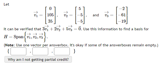 Solved Linear Algebra: (Vector Space, Subspace, Spanning, | Chegg.com