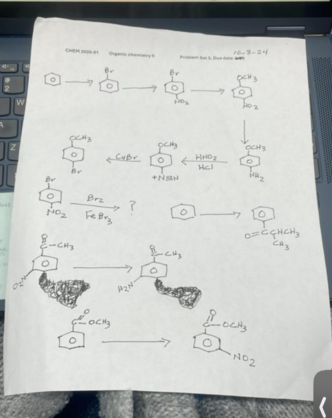 Solved How to solve : label the reagents for all | Chegg.com