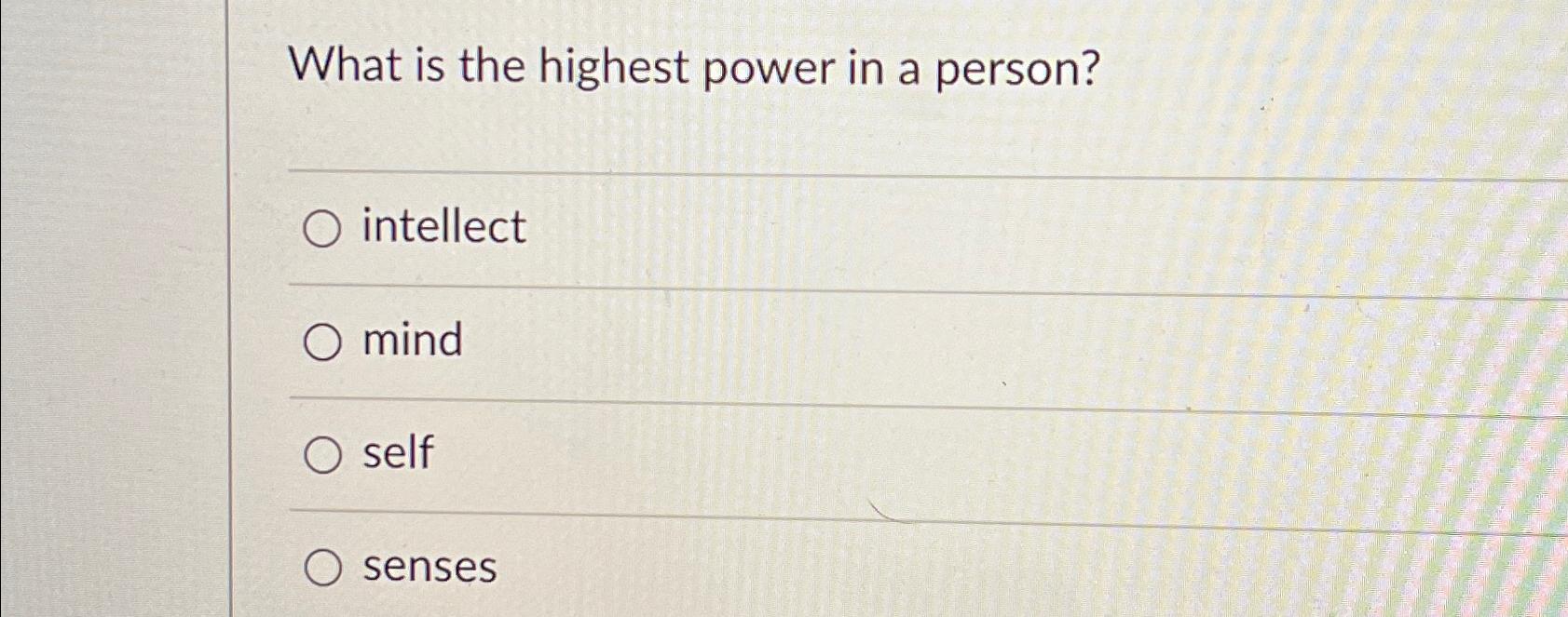 Solved What is the highest power in a | Chegg.com