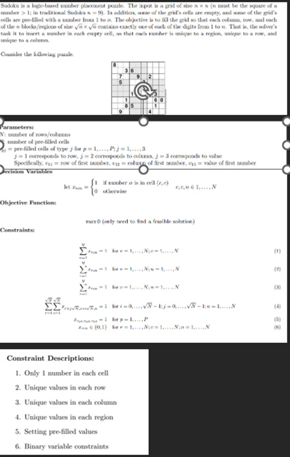 Solved Python Program That Solves And Displays The Given