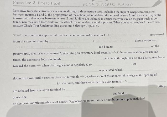 Solved Let's now trace the entire series of events through a | Chegg.com