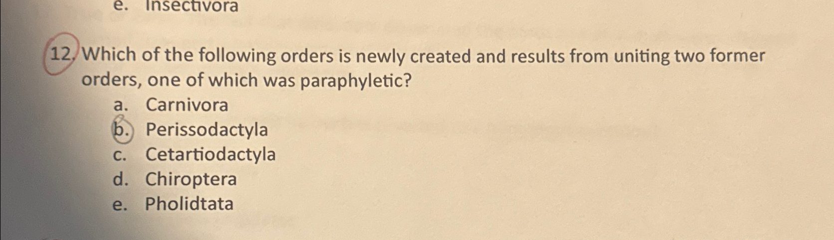Solved Which of the following orders is newly created and | Chegg.com
