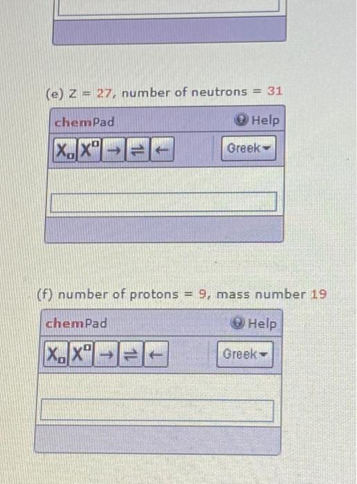 Solved (b) the isotope of boron with mass number 10 (c) | Chegg.com