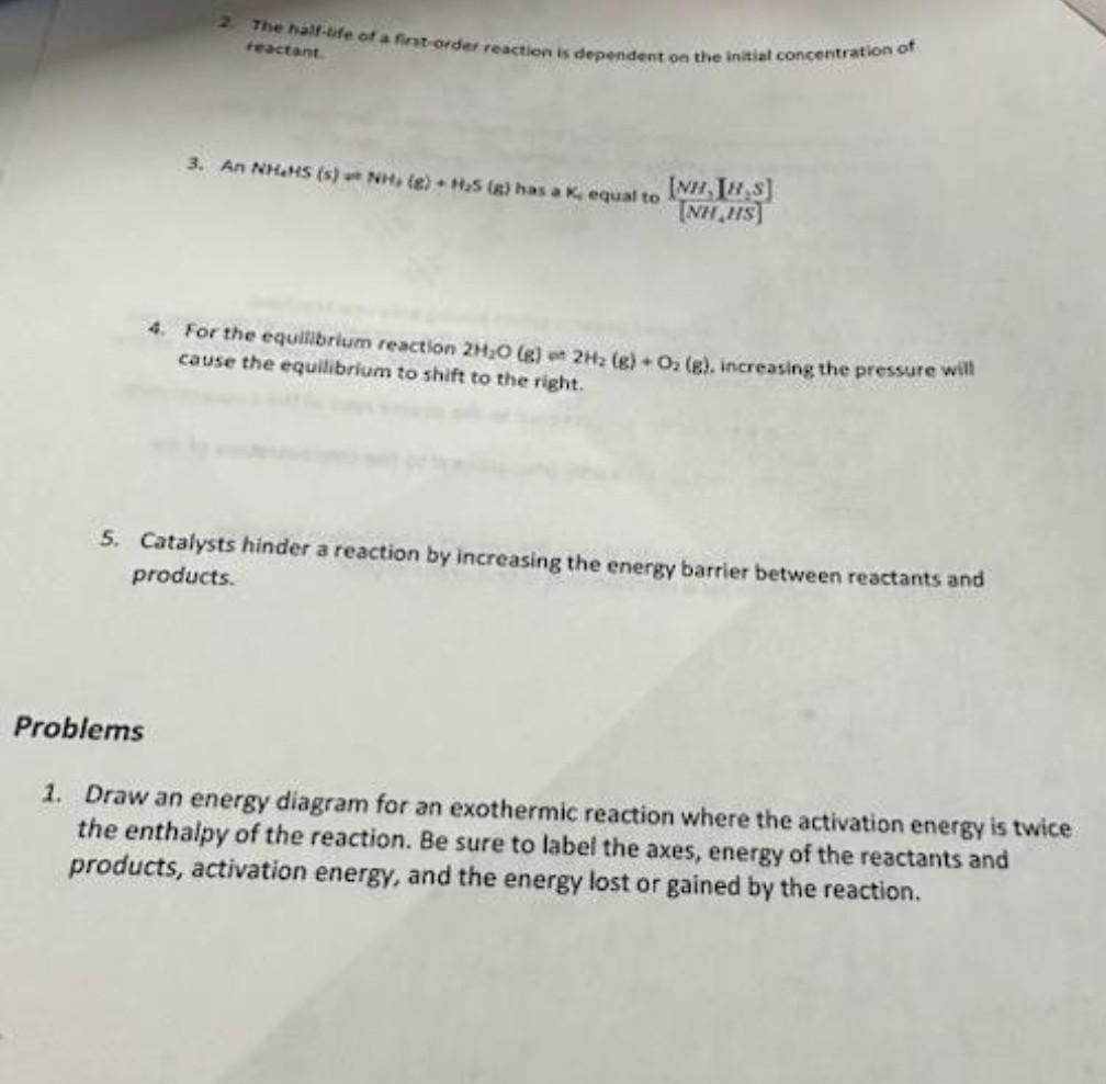 Solved True or false if False Explain why 2 The | Chegg.com