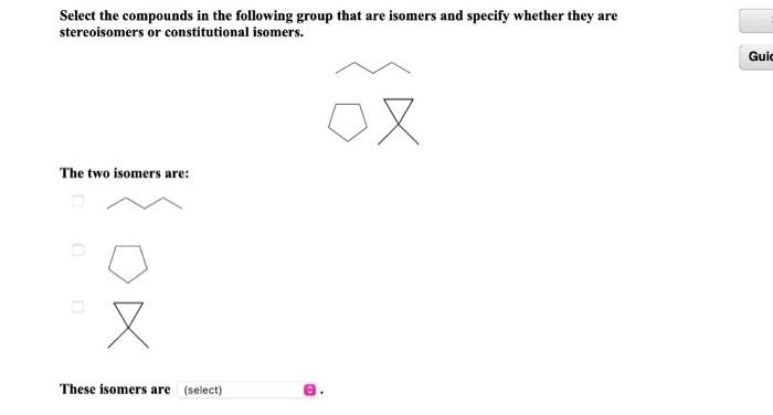 Solved Select the compounds in the following group that are | Chegg.com