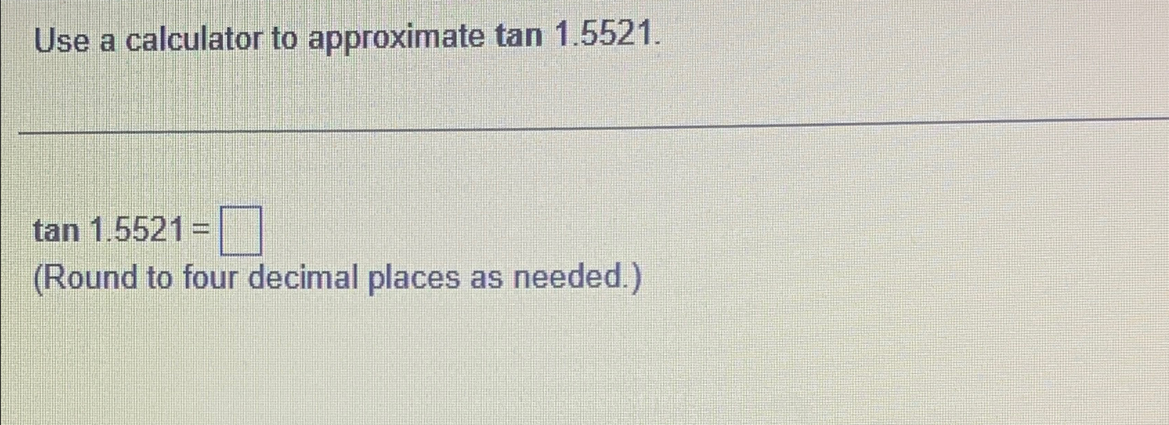 Solved Use a calculator to approximate | Chegg.com