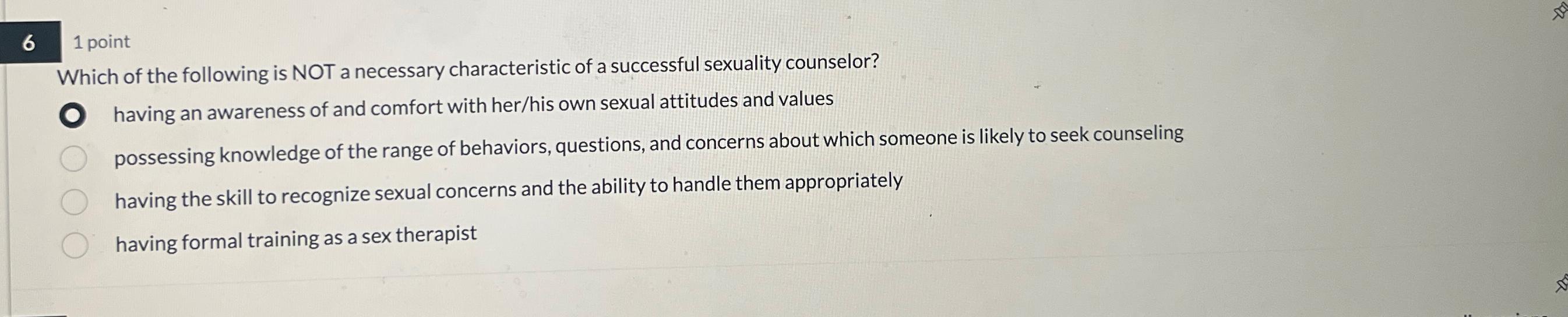 Solved 61 ﻿pointWhich of the following is NOT a necessary | Chegg.com