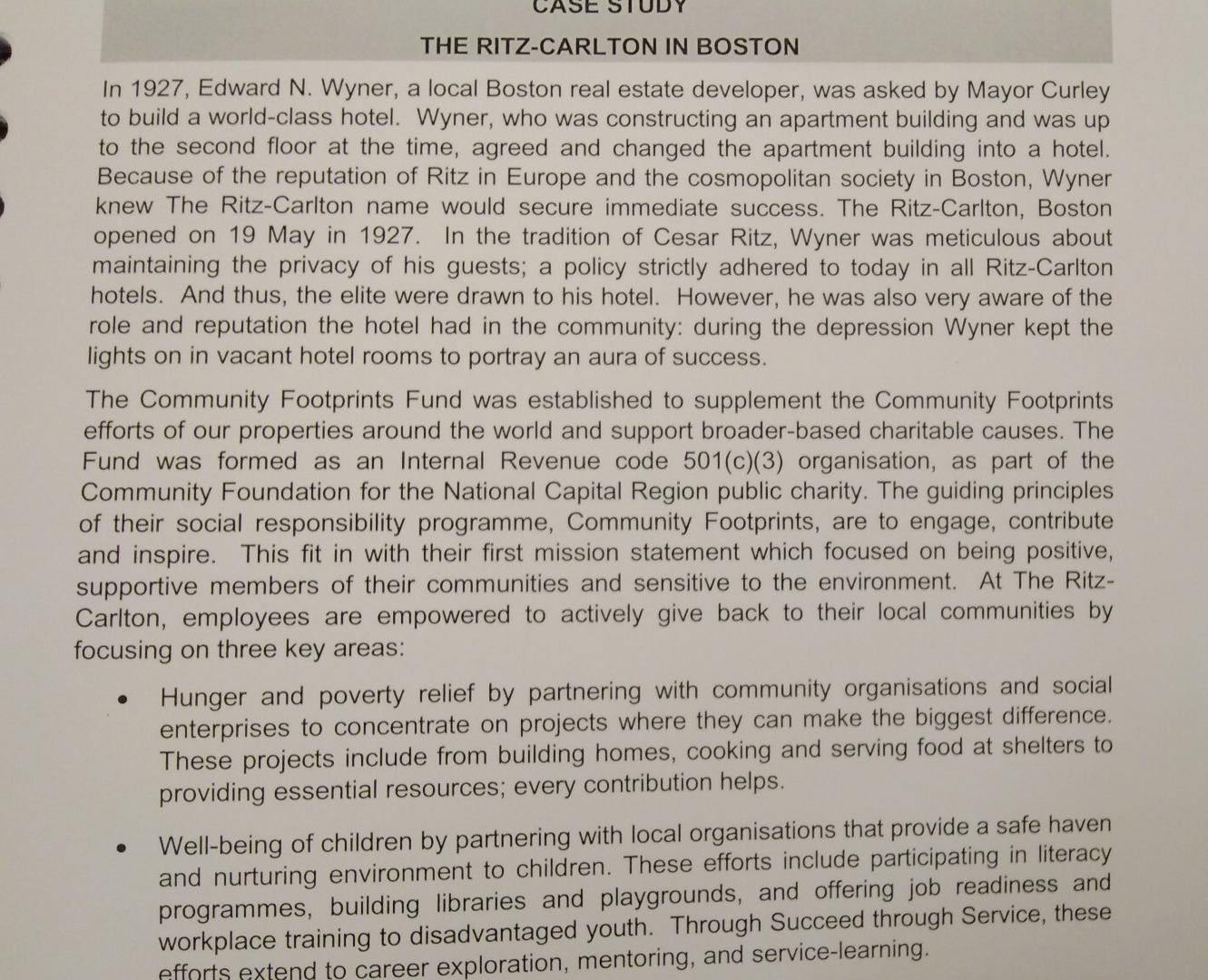 Solved In 1927, Edward N. Wyner, a local Boston real estate | Chegg.com
