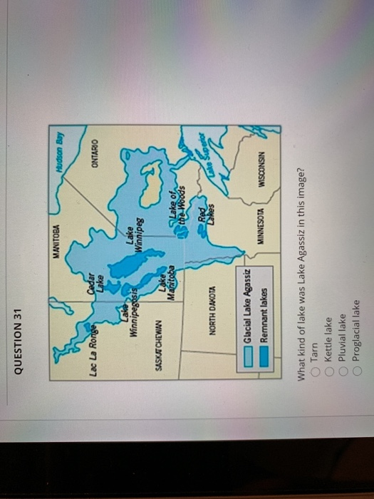 Solved QUESTION 19 What depositional feature is visible | Chegg.com