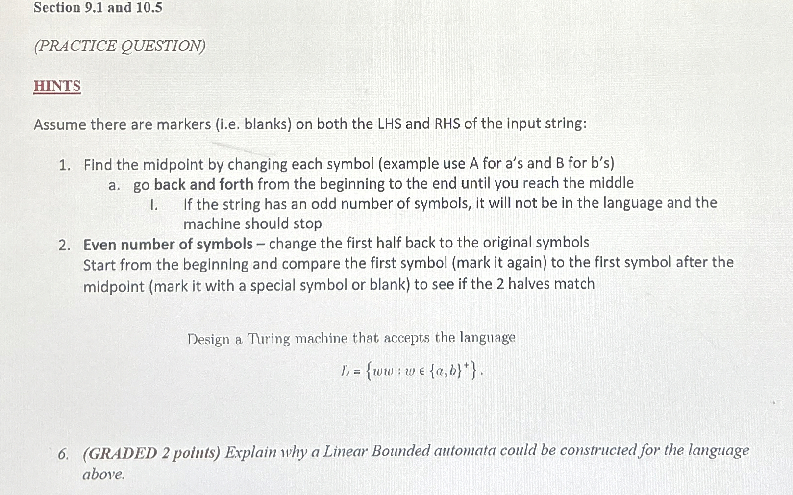 Solved Section 9.1 ﻿and 10.5(PRACTICE QUESTION)HINTSAssume | Chegg.com