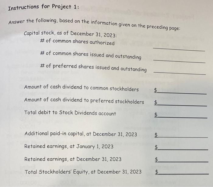 Solved Required: Answer the questions on the following page | Chegg.com