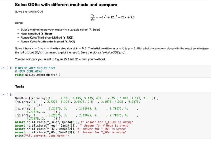 Solved Solve the following set of differential equations | Chegg.com