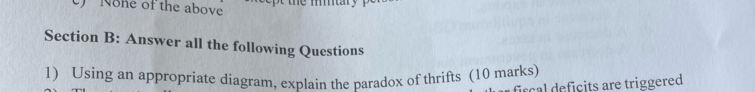 Solved Section B: Answer all the following QuestionsUsing an | Chegg.com