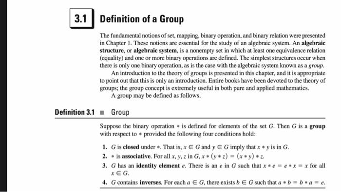 Solved In Exercises 1-14, decide whether each of the given | Chegg.com