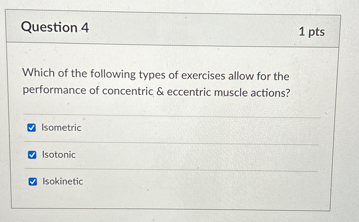 Solved Question. 41 ﻿ptsWhich of the following types of | Chegg.com