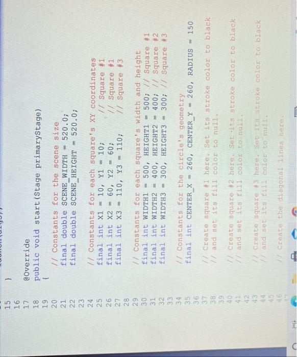 Solved Chapter 14 Lab JavaFX: Graphics, Effects, and Media | Chegg.com