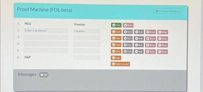 Proof Machine (Enl hota) | Chegg.com
