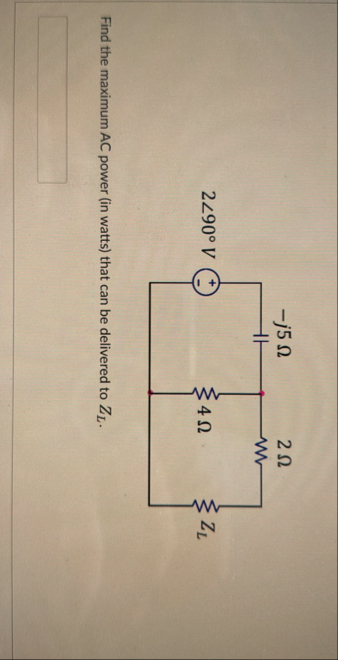 Find the maximum AC power (in watts) ﻿that can be | Chegg.com