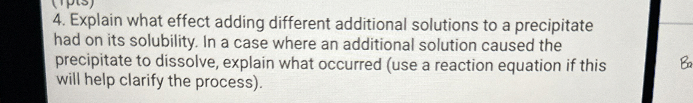Solved Explain what effect adding different additional | Chegg.com