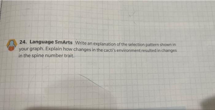 24. Language SmArts Write an explanation of the | Chegg.com