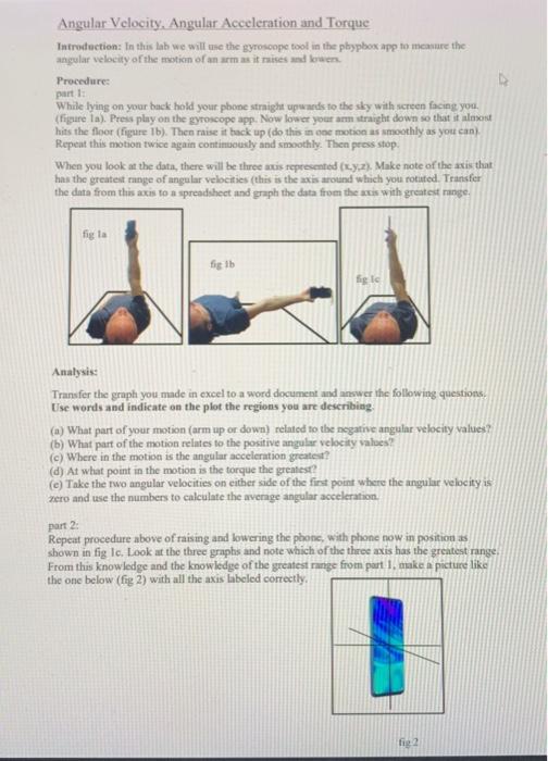 Angular Velocity, Angular Acceleration and Torque | Chegg.com
