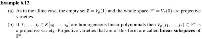 Solved Exercise 6.30. Let L1,L2⊂P3 be two disjoint lines (i. | Chegg.com