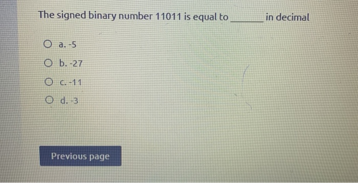 Solved The Range Of A 6 Bit Signed Integer Is O A From 64 8830