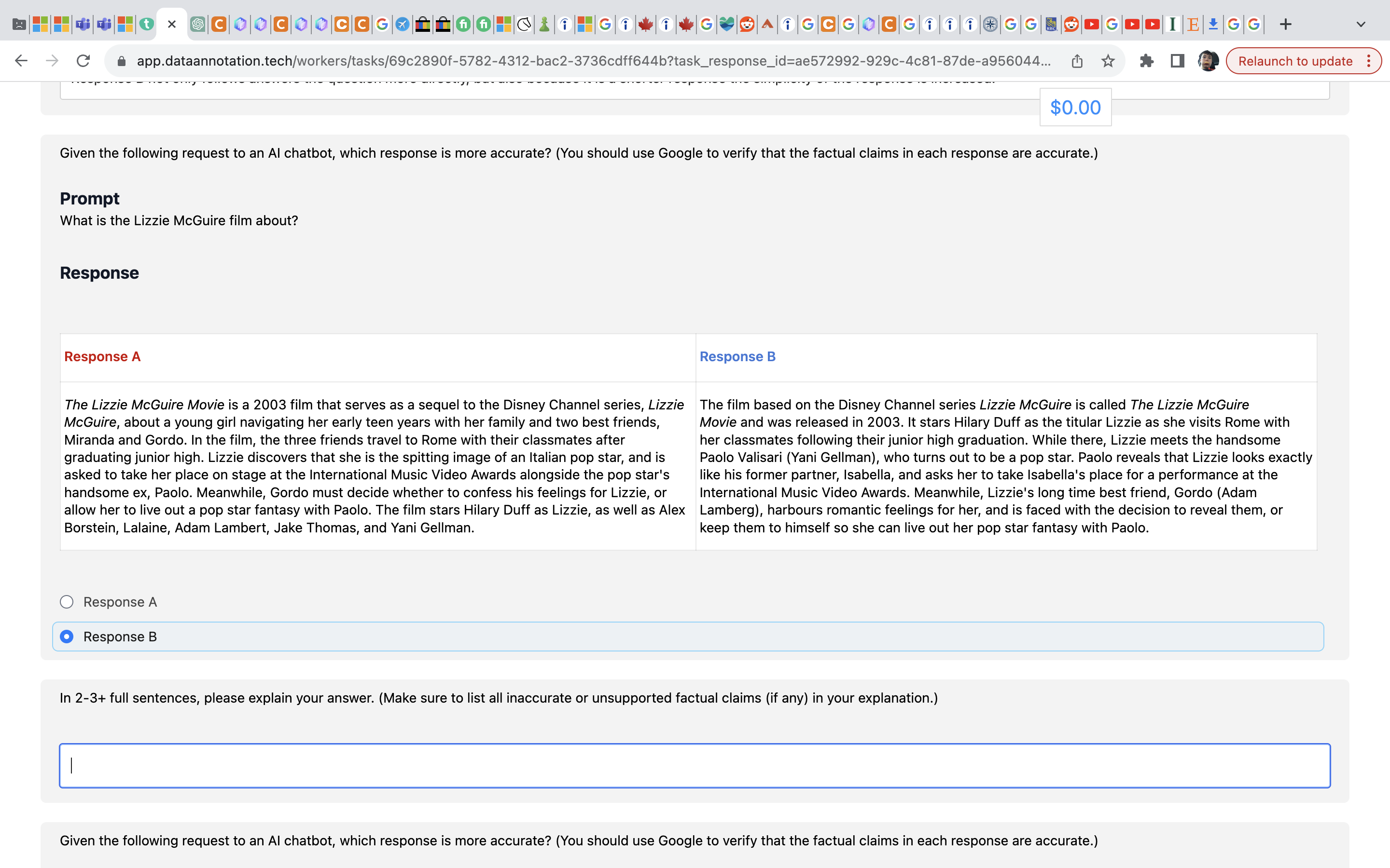 Given the following request to an Al chatbot, which | Chegg.com