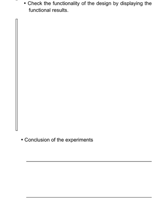Experiment 4 - Design of Sequential Logic Circuits | Chegg.com