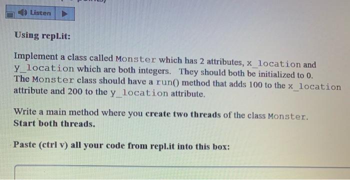 Solved in java asap | Chegg.com