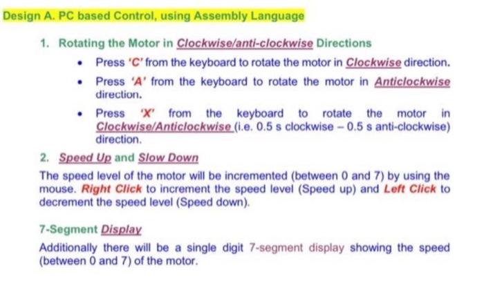 Solved could you do the assembly langugae 8086 code for this | Chegg.com